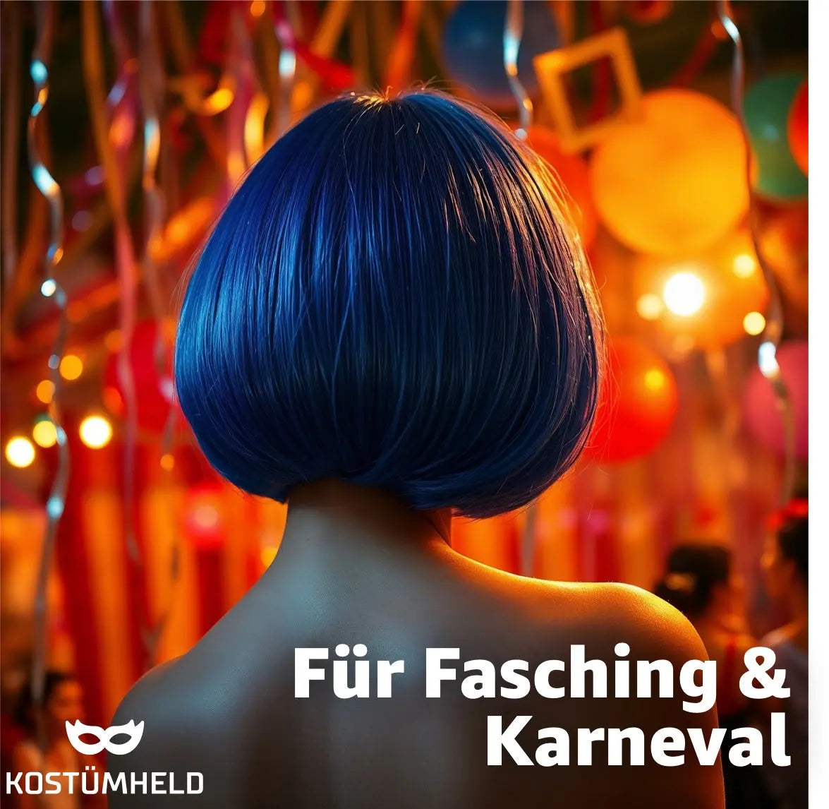 Bob Perücke – Klassische Kurzhaarperücke für Fasching, Karneval & – TK ...