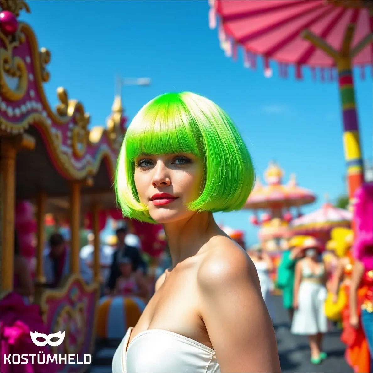 Bob Perücke – Klassische Kurzhaarperücke für Fasching, Karneval & – TK ...