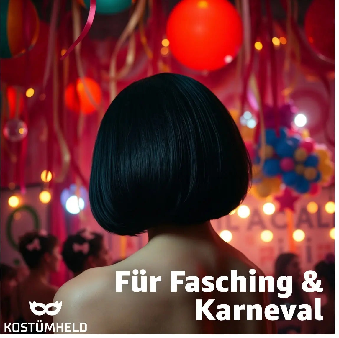 Bob Perücke – Klassische Kurzhaarperücke für Fasching, Karneval & – TK ...