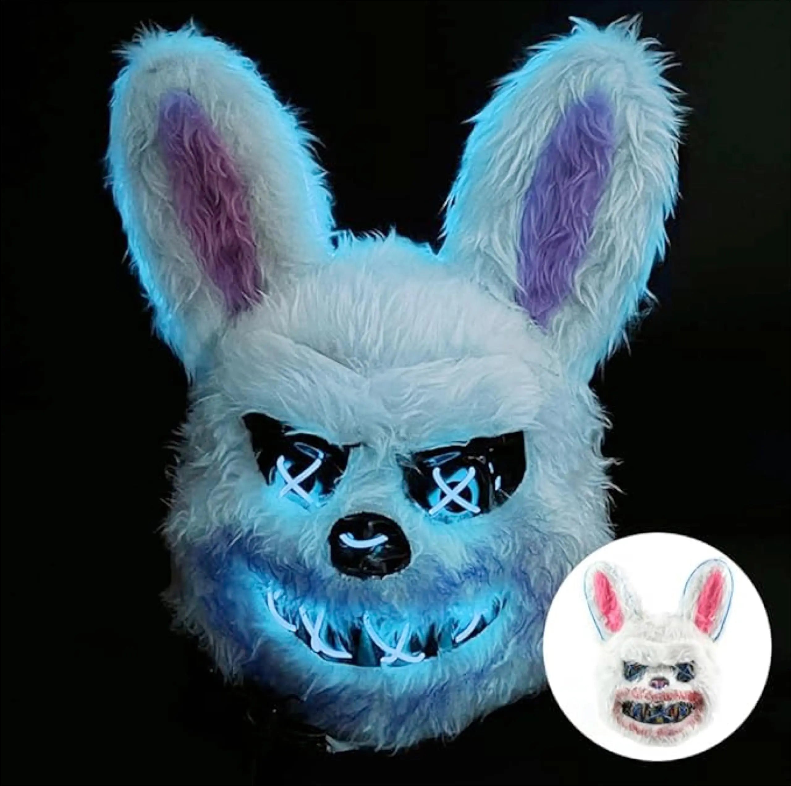 Horror Hase LED Grusel Maske - wie aus Purge steuerbar, Gesicht – TK ...